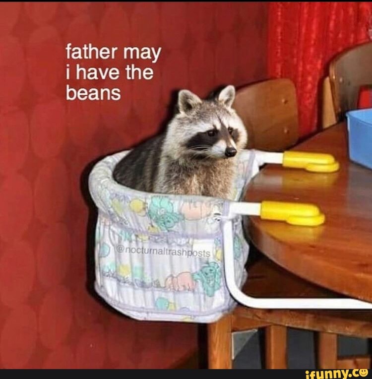 Father may i have the beans - iFunny