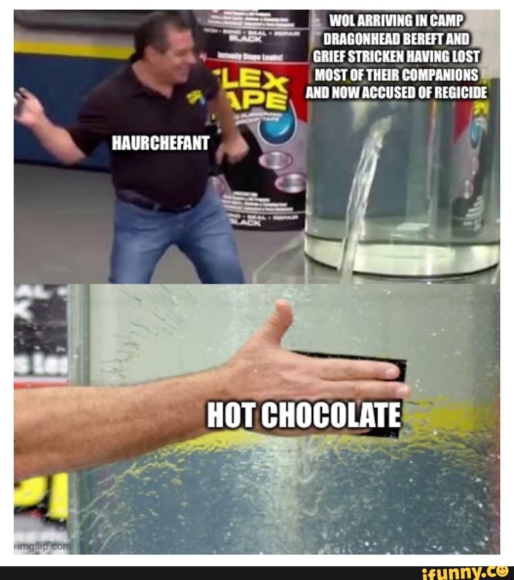 WOL ARRIVING IK CAMP DRAGONHEAD BEREFT AND GRIEF STRICKEN HAVING LOST ...