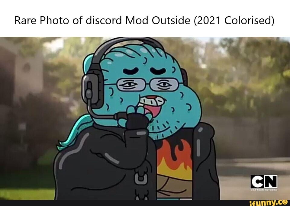 Rare Photo of discord Mod Outside (2021 Colorised) - iFunny