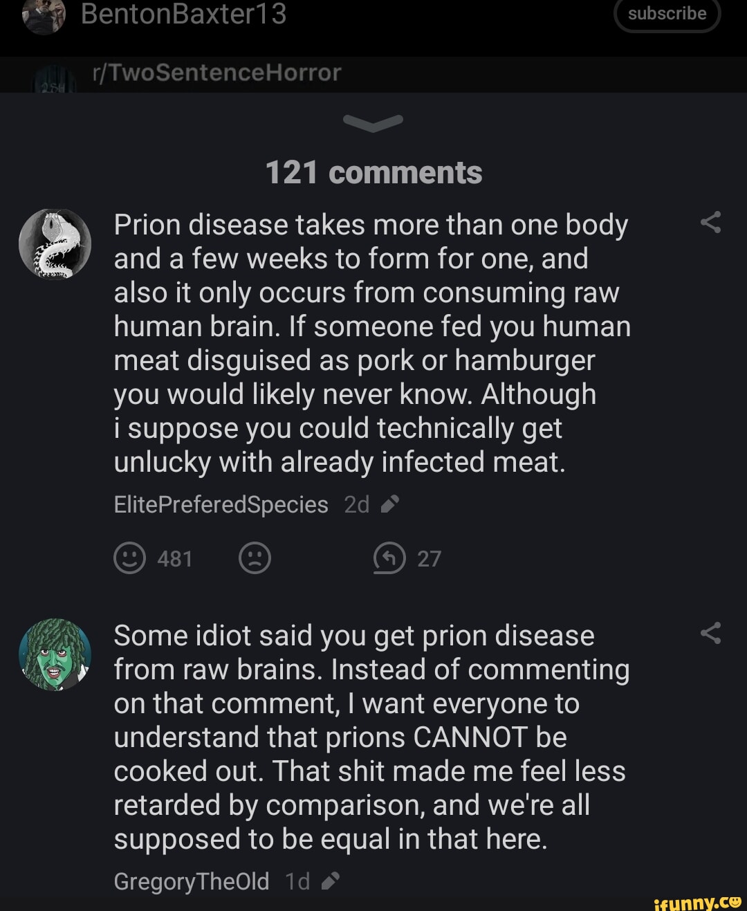 Prion memes. Best Collection of funny Prion pictures on iFunny