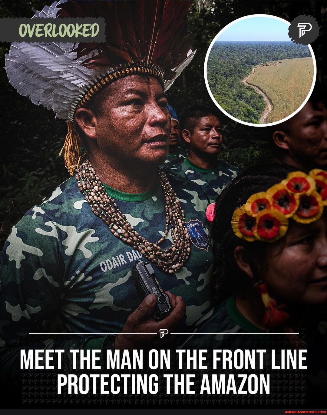 Swipe to find out about the Indigenous people protecting the Amazon ...