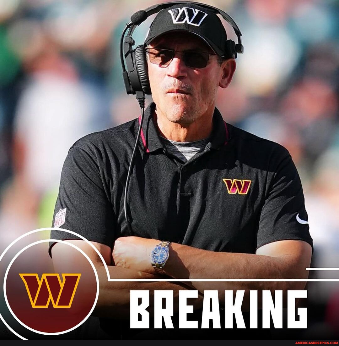 Breaking: The Commanders fired HC Ron Rivera. Rivera, 61, posted a 26 ...