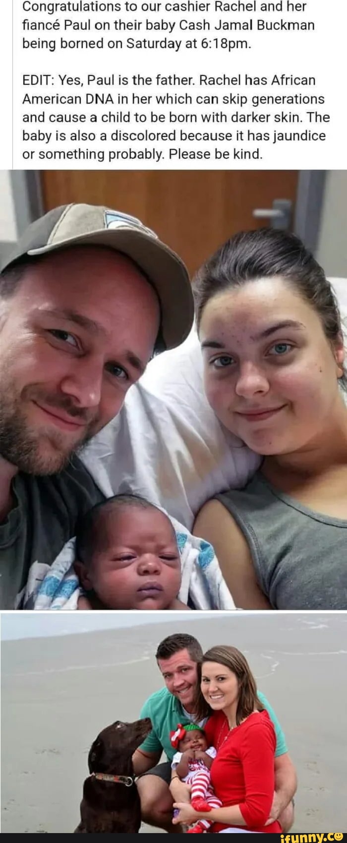 Congratulations to our cashier Rachel and her fianc Paul on their baby ...