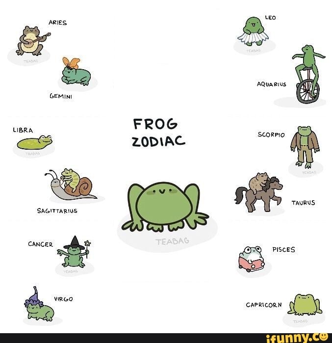 ARies, AQuaRIUS: GEMINI FROG ZODIAC SCORPIO SAGITTARWS CANCER CAPRICORN ...