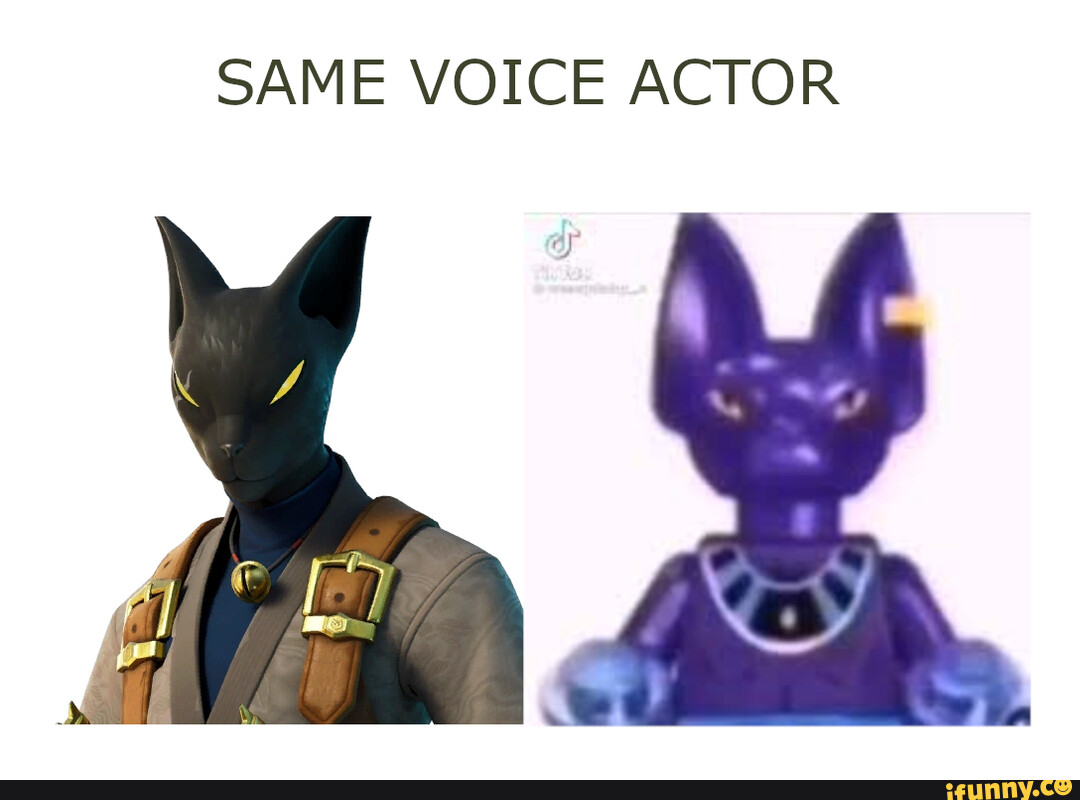 SAME VOICE ACTOR - iFunny
