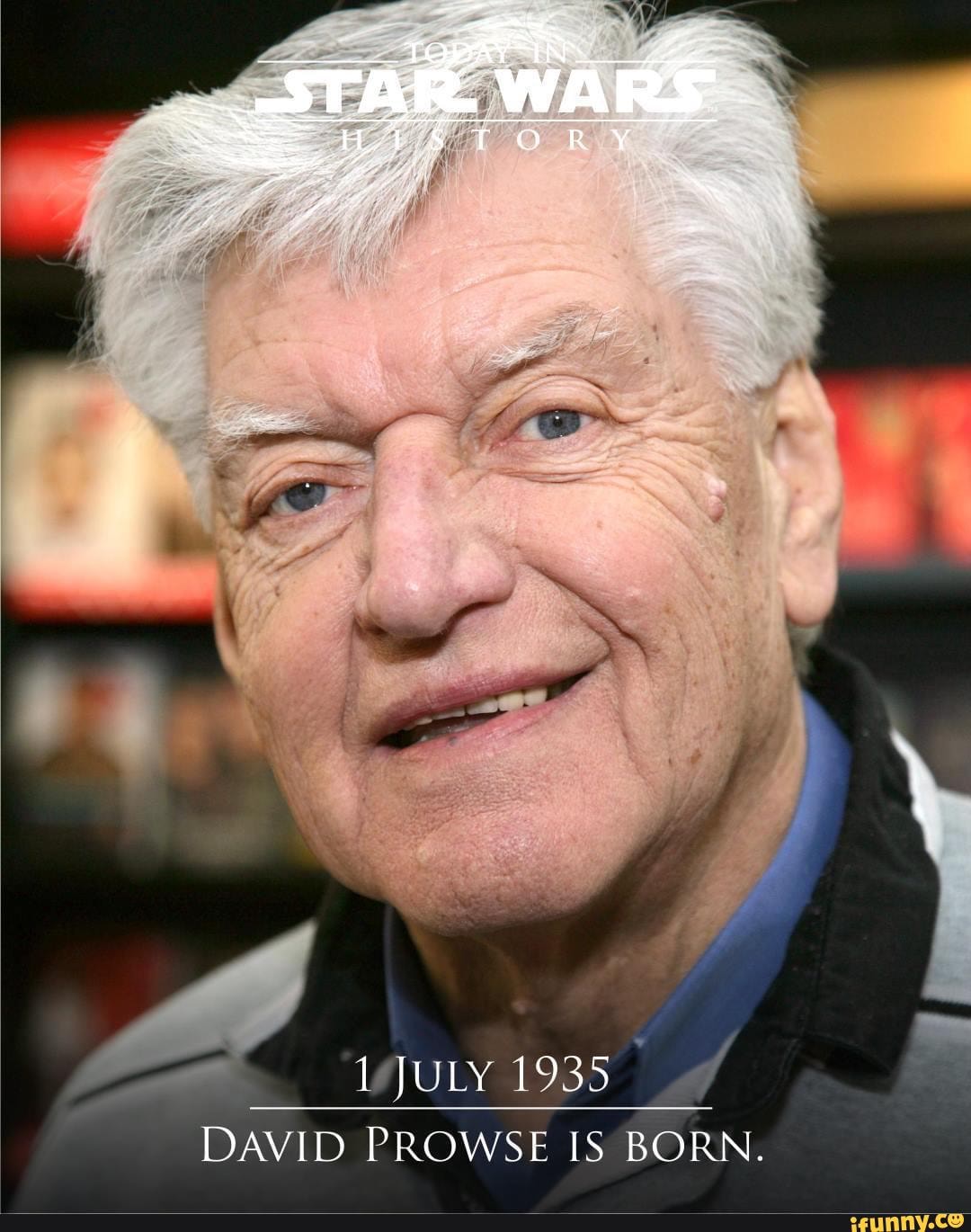 DAVID PROWSE IS BORN. - iFunny