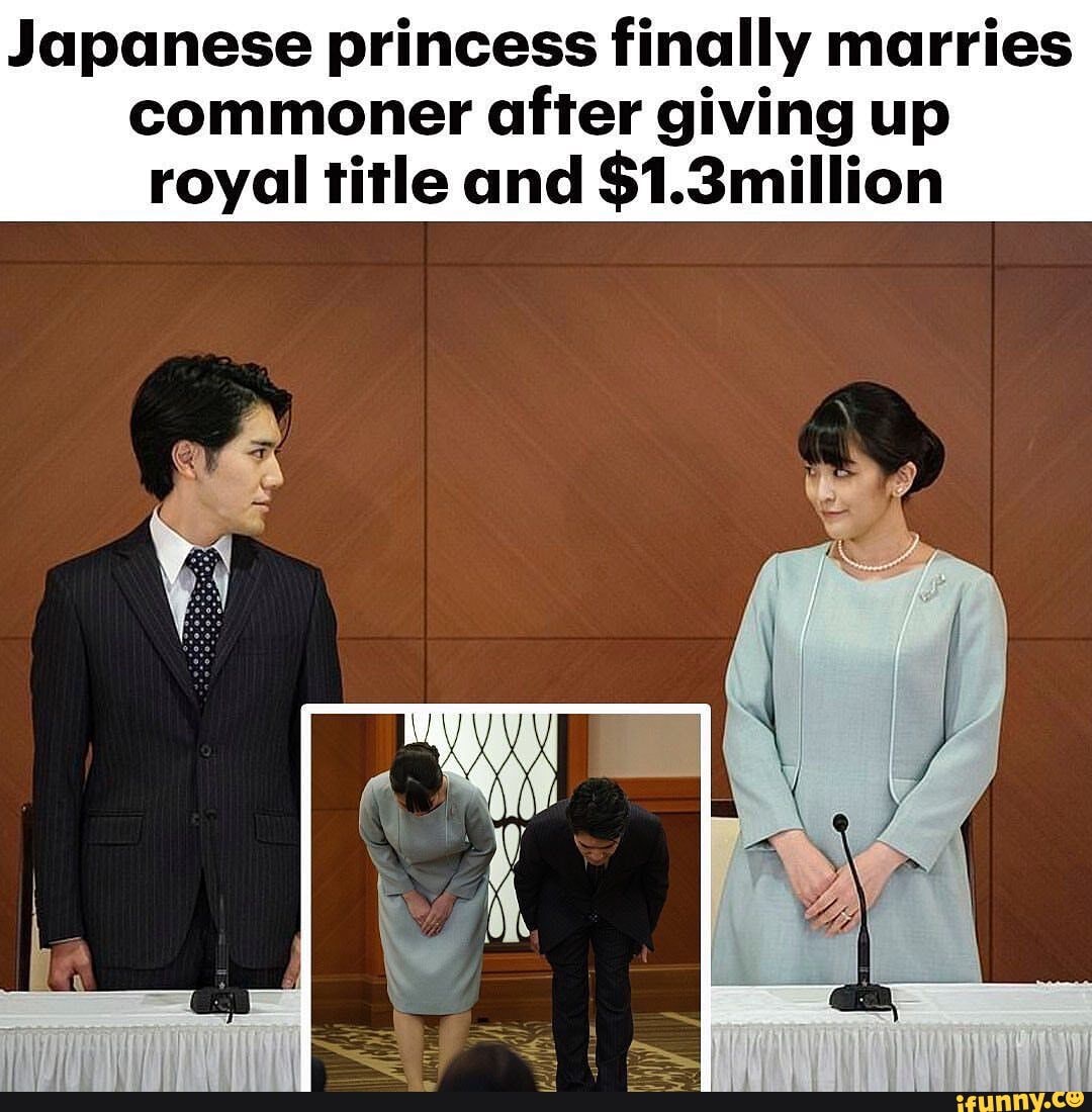 Japanese princess finally marries commoner after giving up royal title ...