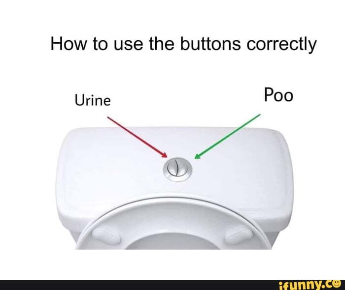 How to use the buttons correctly Urine Poo - iFunny