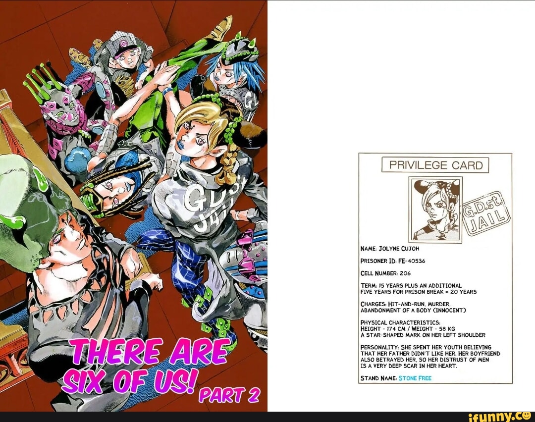 Jolyne memes. Best Collection of funny Jolyne pictures on iFunny
