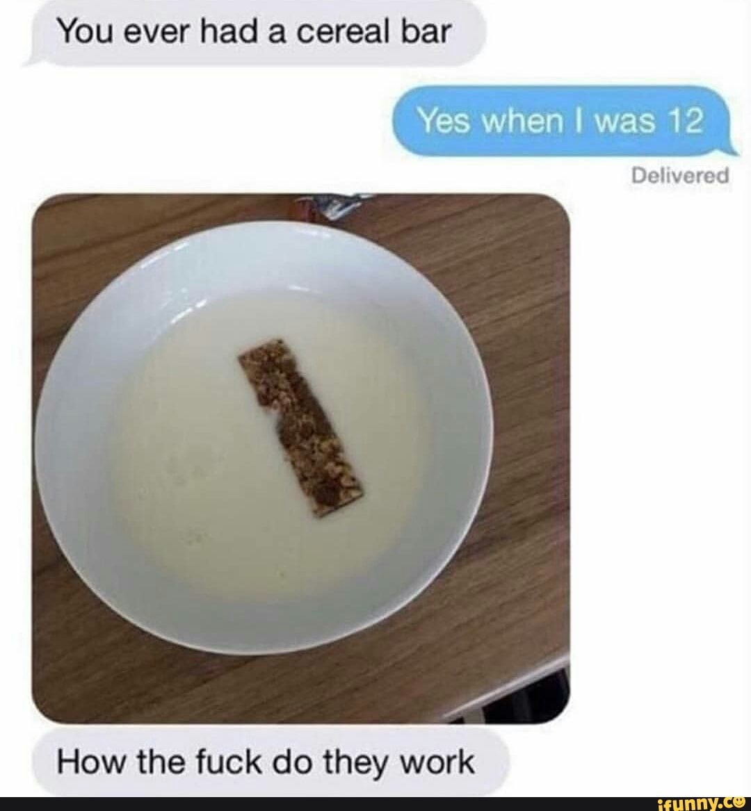 Imaginary Cereal Memes