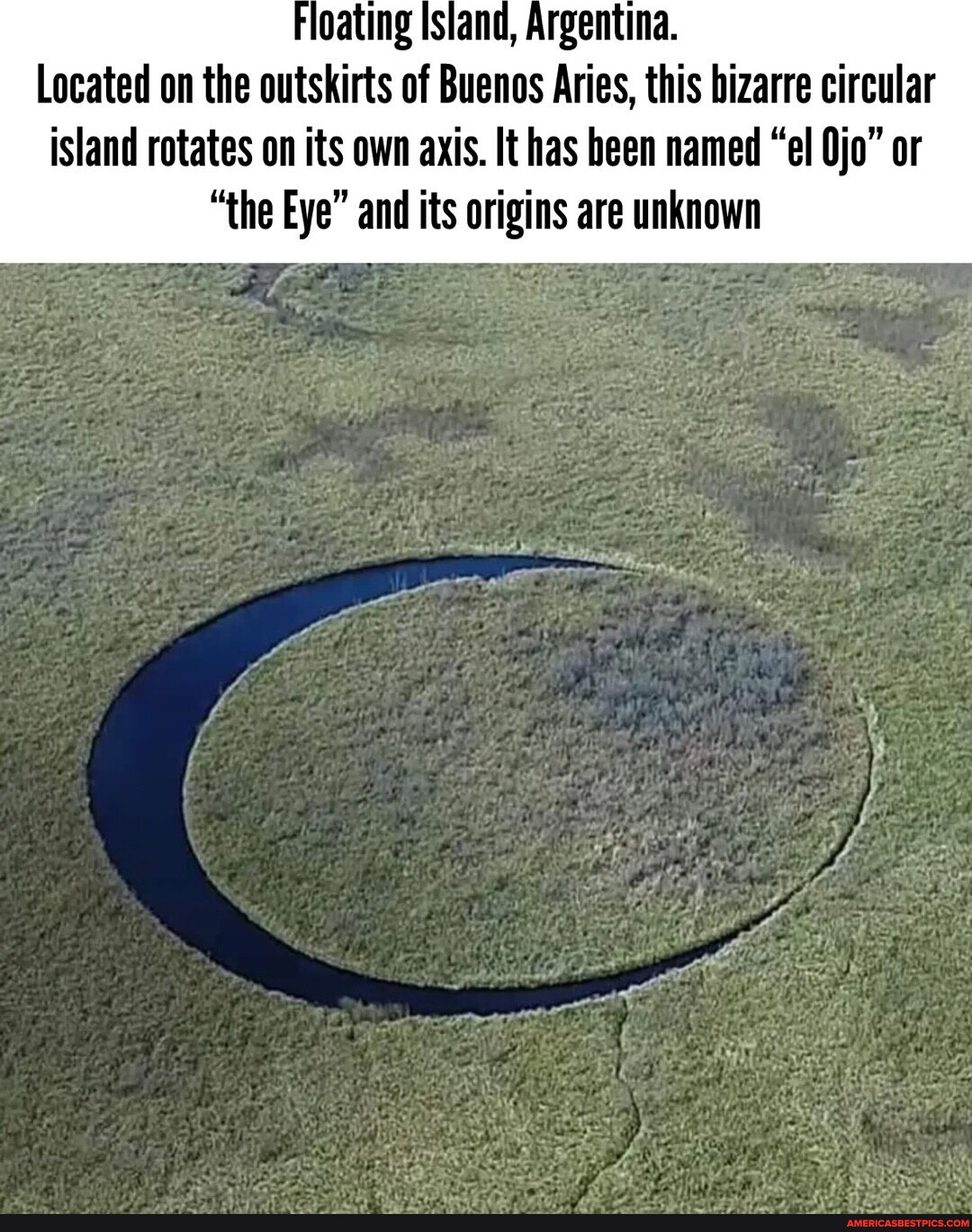 Floating Island, Argentina. Located on the outskirts of Buenos Aries ...