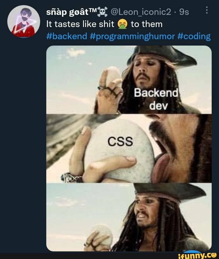 Backend memes. Best Collection of funny Backend pictures on iFunny