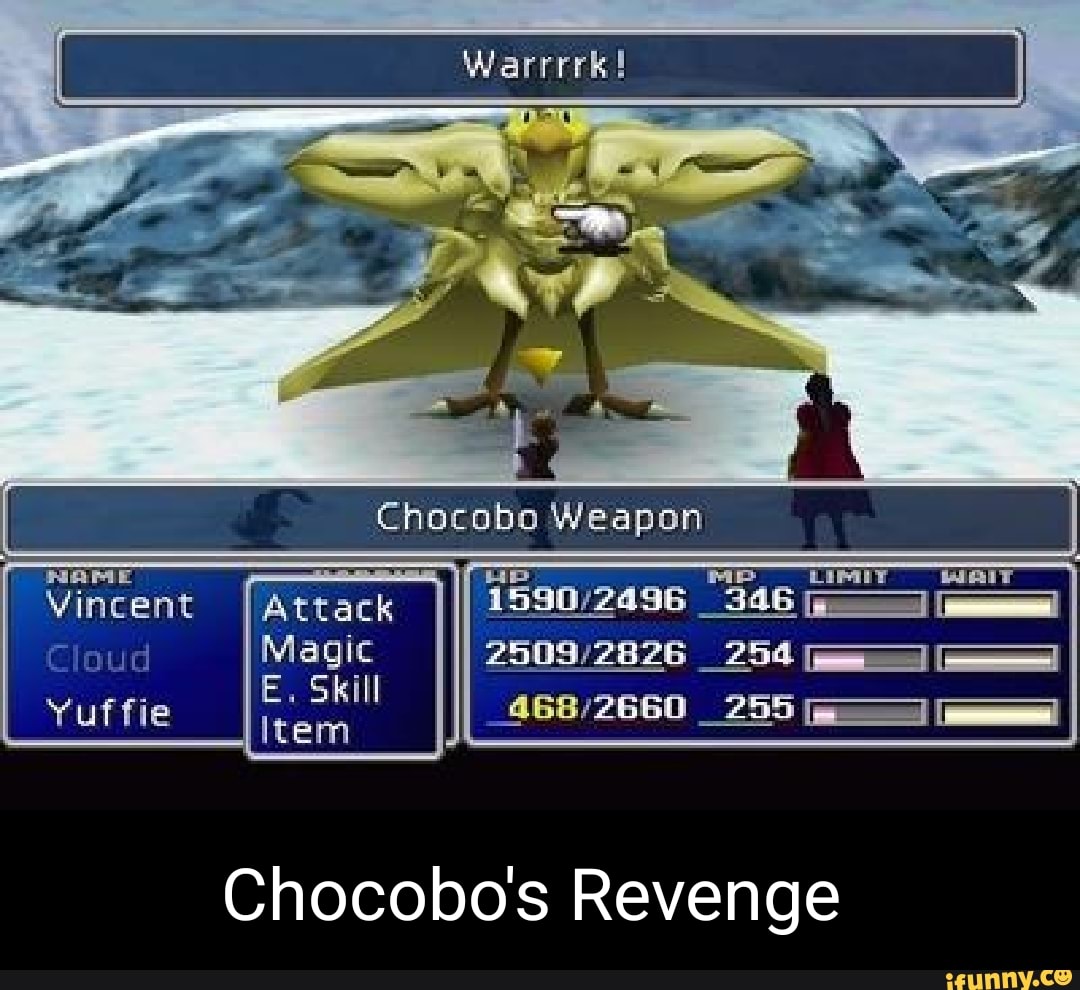 Chocobos memes. Best Collection of funny Chocobos pictures on iFunny