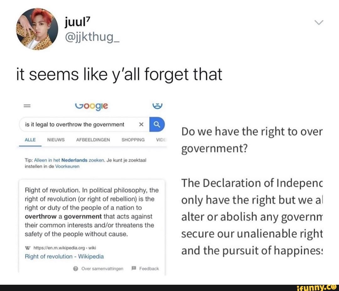 Right of revolution. In political philosophy, the right of revolution ...