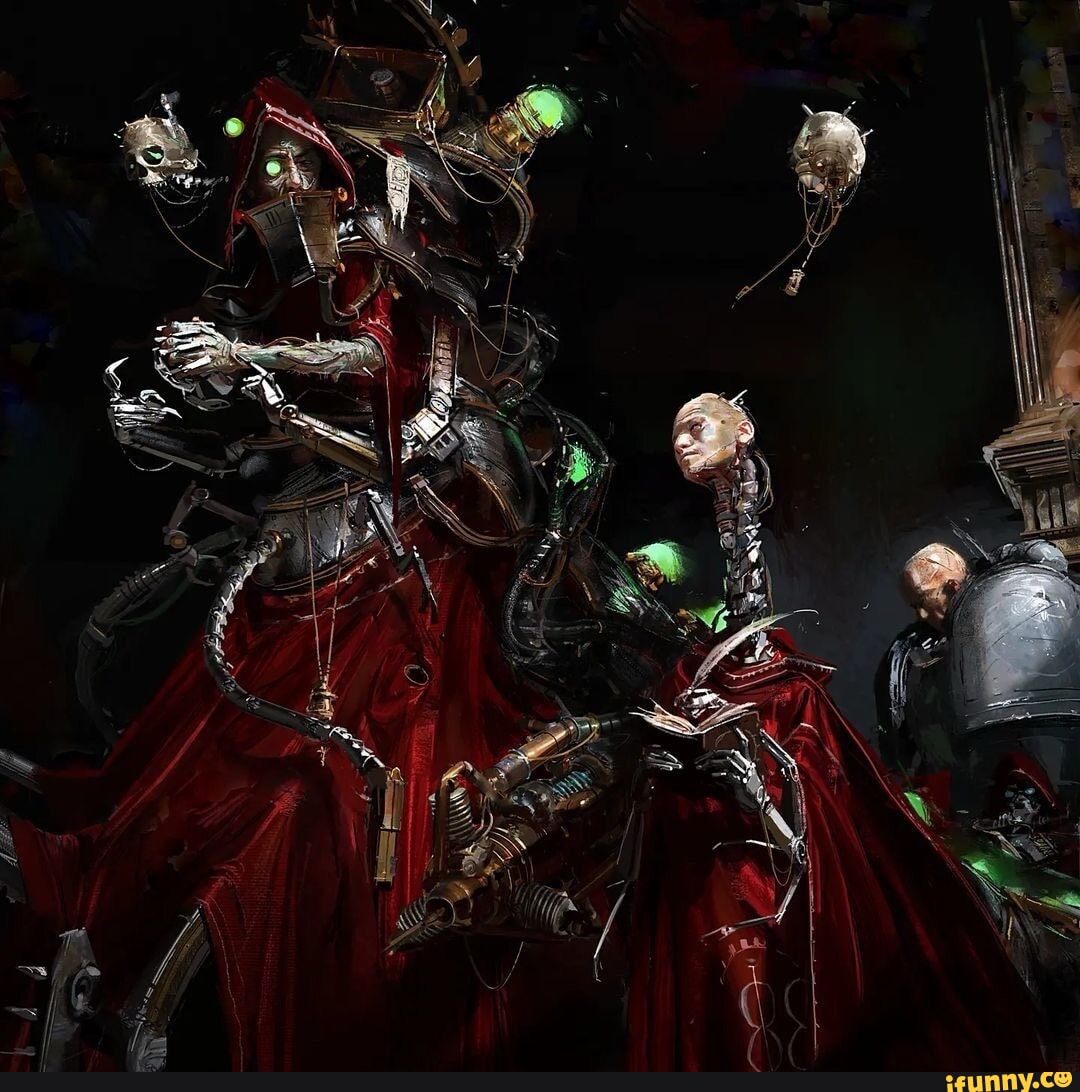 Techpriest memes. Best Collection of funny Techpriest pictures on iFunny