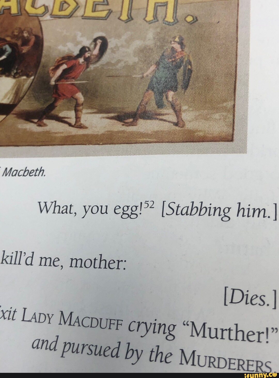 Macbeth memes. Best Collection of funny Macbeth pictures on iFunny