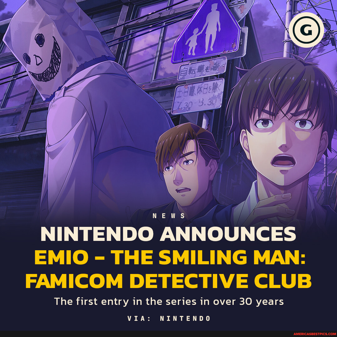 That's what that creepy Emio teaser was all about 👀 The game arrives on ...