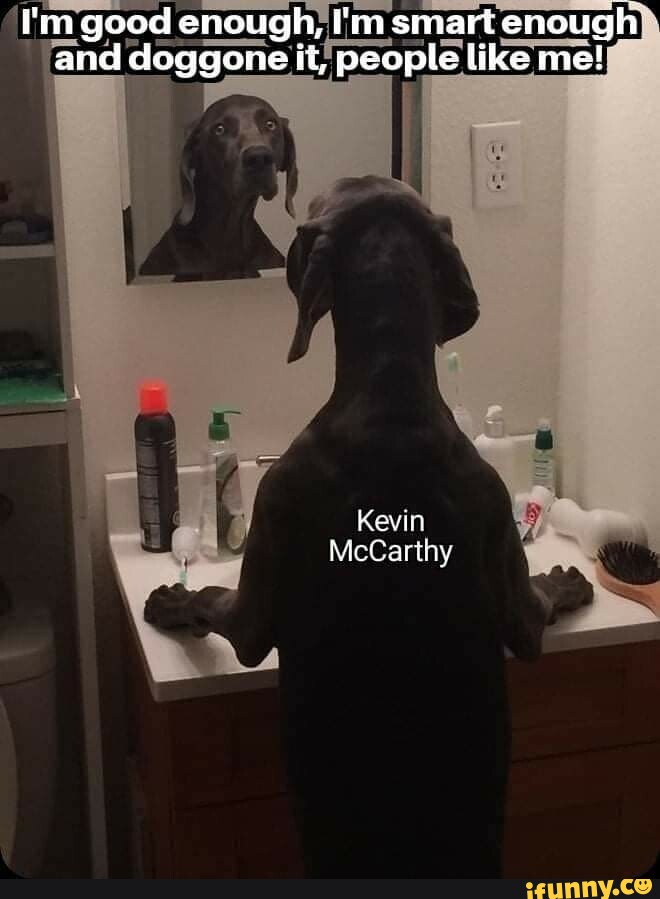 I'm good enough, I'm smart enough and doggone it, people like me! Kevin ...