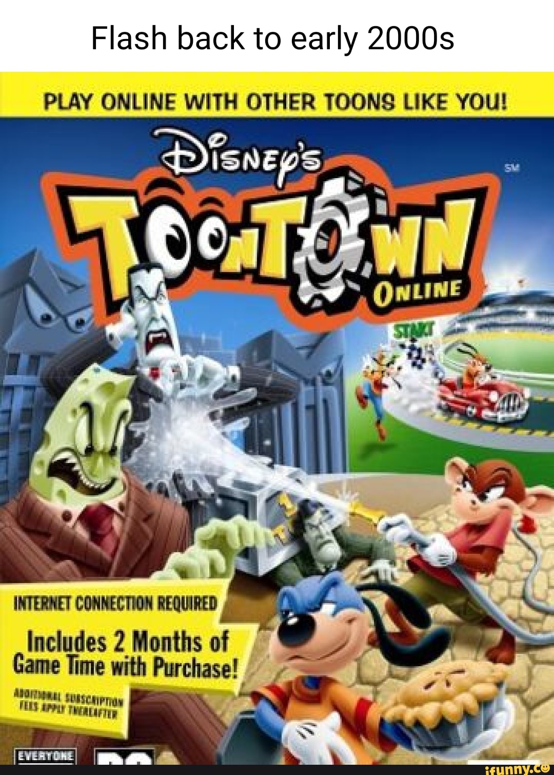 Flash back to early 2000s PLAY ONLINE WITH OTHER TOONS LIKE YOU ...
