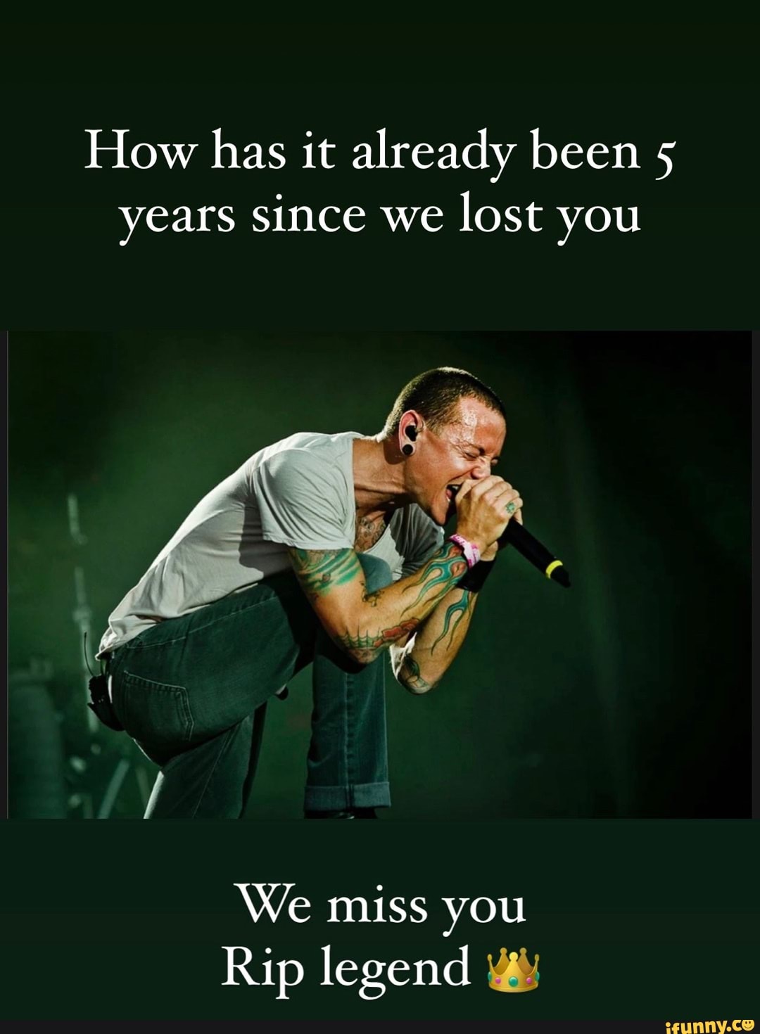 How has it already been years since we lost you We miss you Rip legend ...