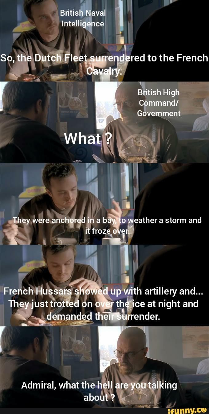 British Naval Intelligence So, the Dutch Fleet surrendered to the ...