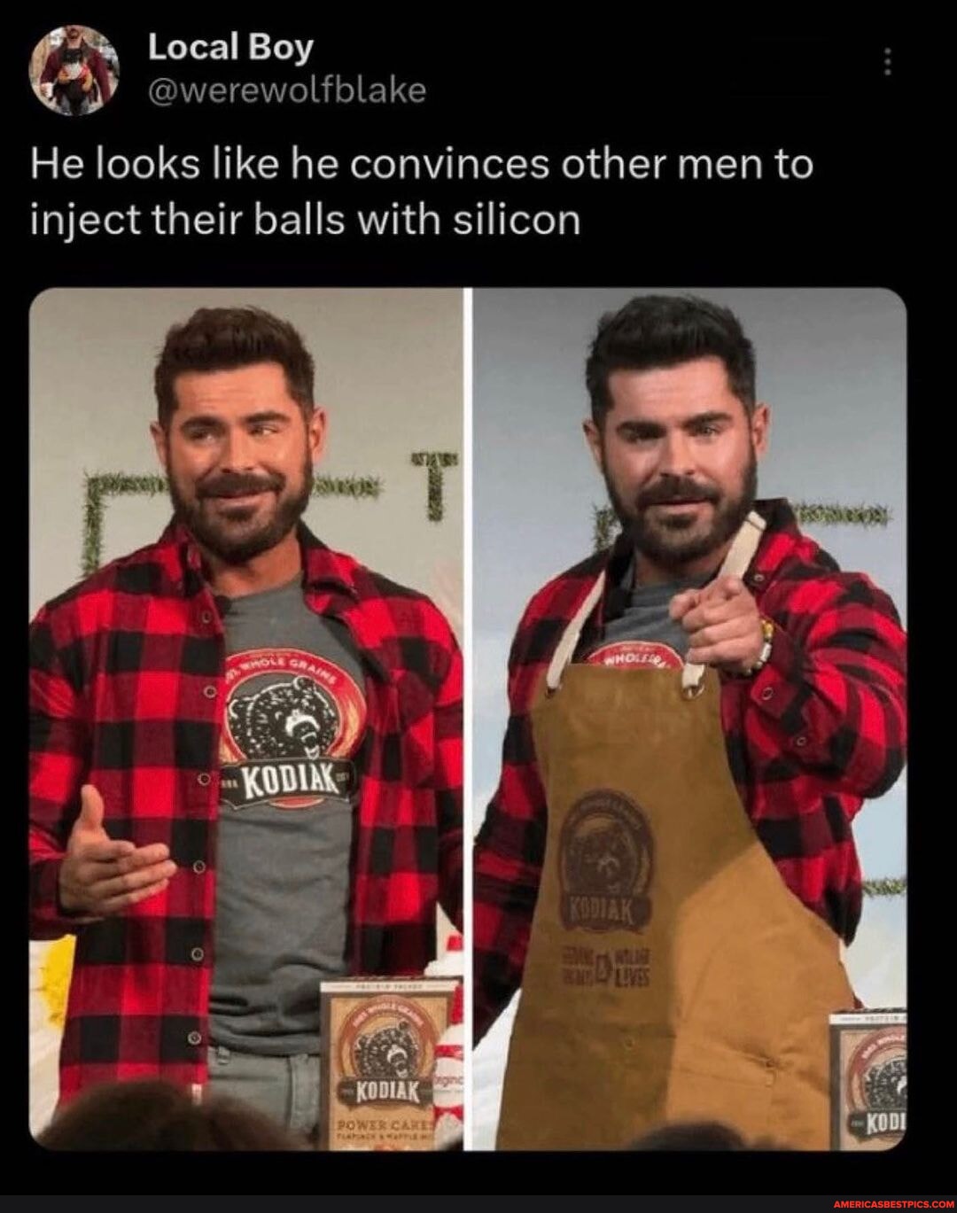 Welcome back Billy Mayes (Twitter: werewolfblake) - Local Boy He looks ...