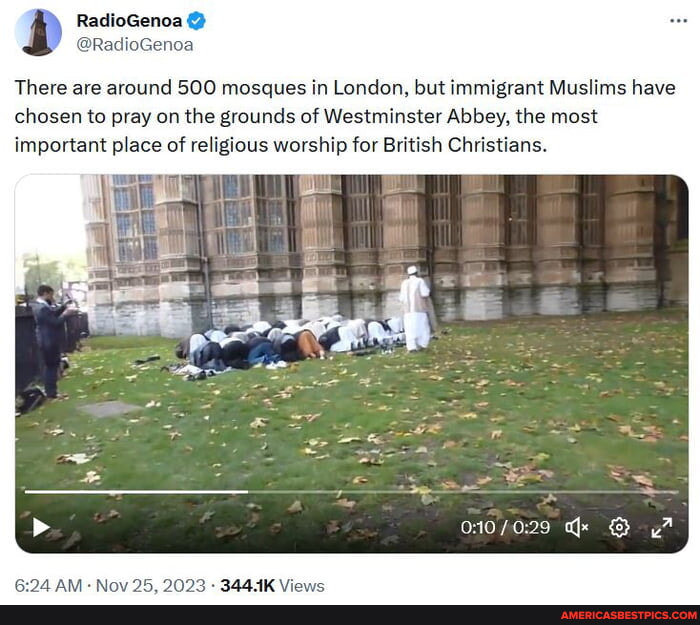 RadioGenoa @RadioGenoa There are around 500 mosques in London, but ...