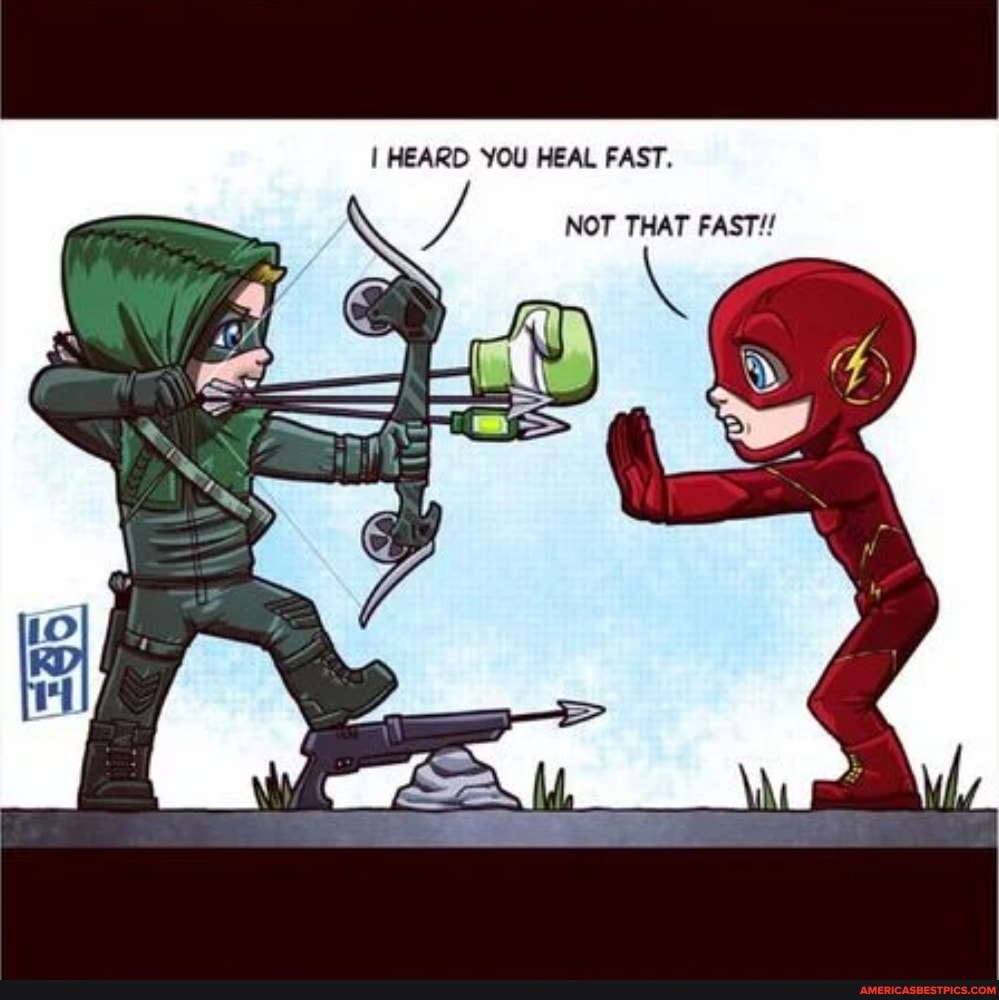 I HEARD YOU HEAL FAST. NOT THAT FAST!! - America’s best pics and videos