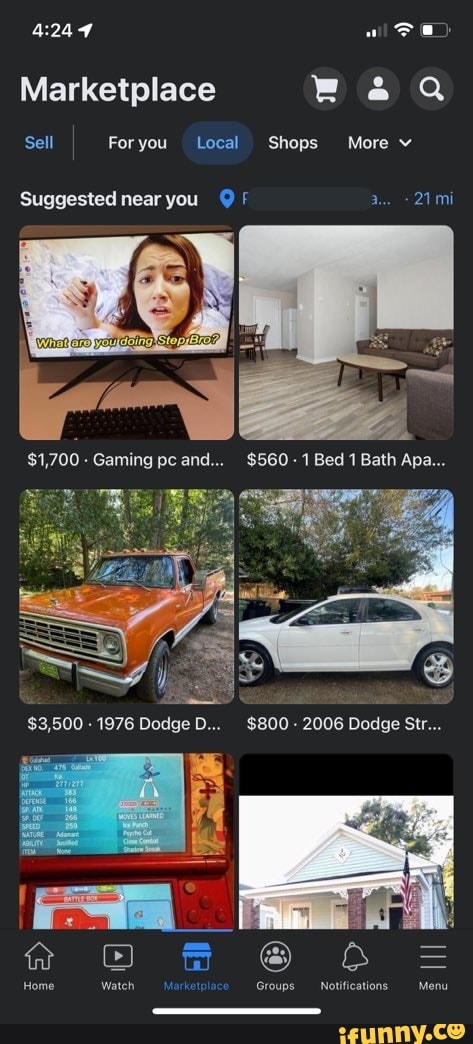 Al Marketplace FaQ Sell Foryou Local Shops More v Suggested near you Of ...