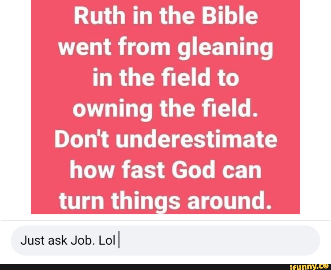 Losing friends - Ruth in the Bible went from gleaning in the field to ...