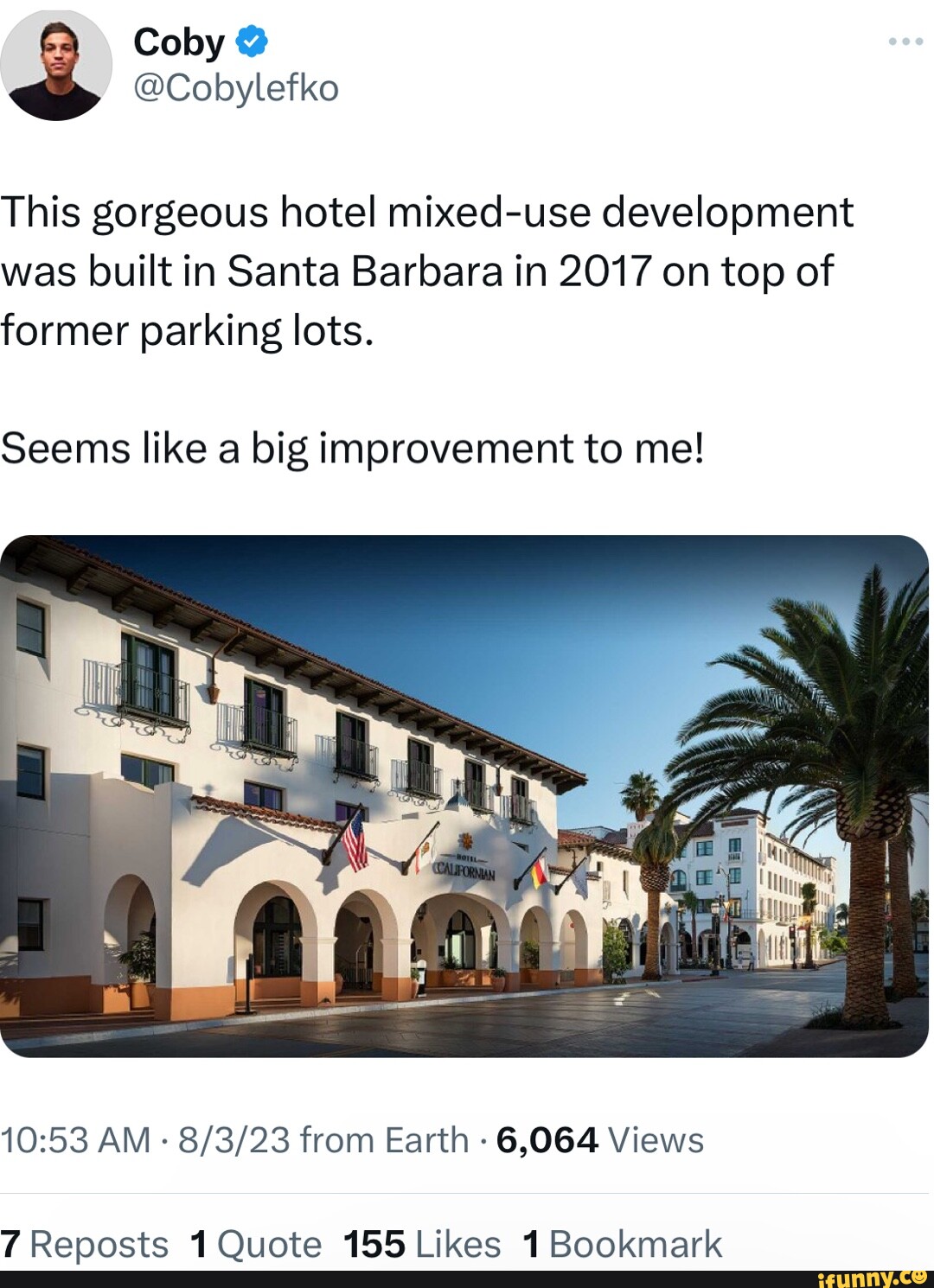 Coby @Cobylefko This gorgeous hotel mixed-use development was built in ...