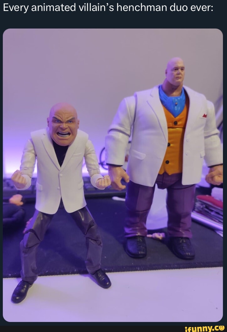 Every animated villain's henchman duo ever: - iFunny