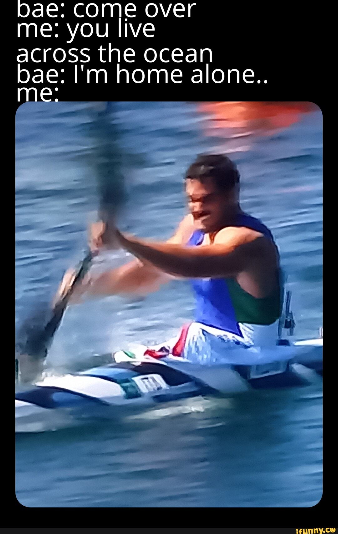 Bae: come over me: you live across the ocean bae: I'm home alone.. me ...