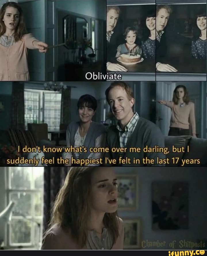 Obliviate memes. Best Collection of funny Obliviate pictures on iFunny