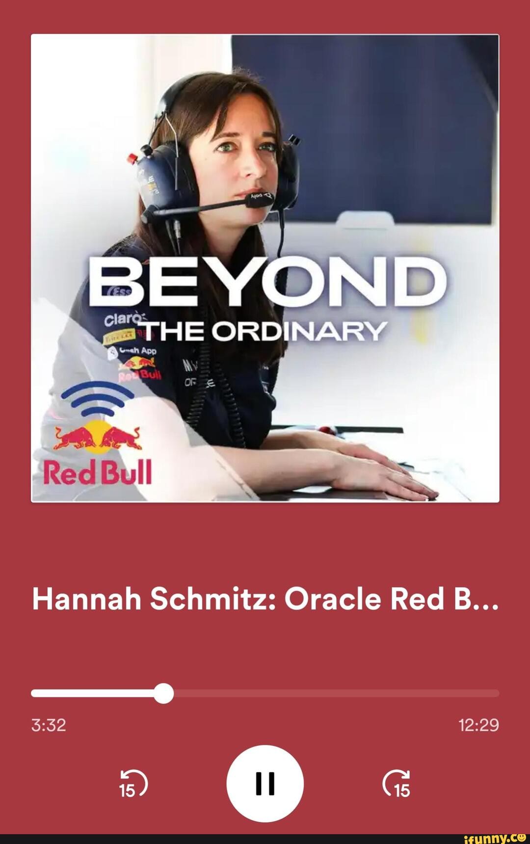 BEYOND THE ORDINARY Bull Hannah Schmitz: Oracle Red B... - iFunny