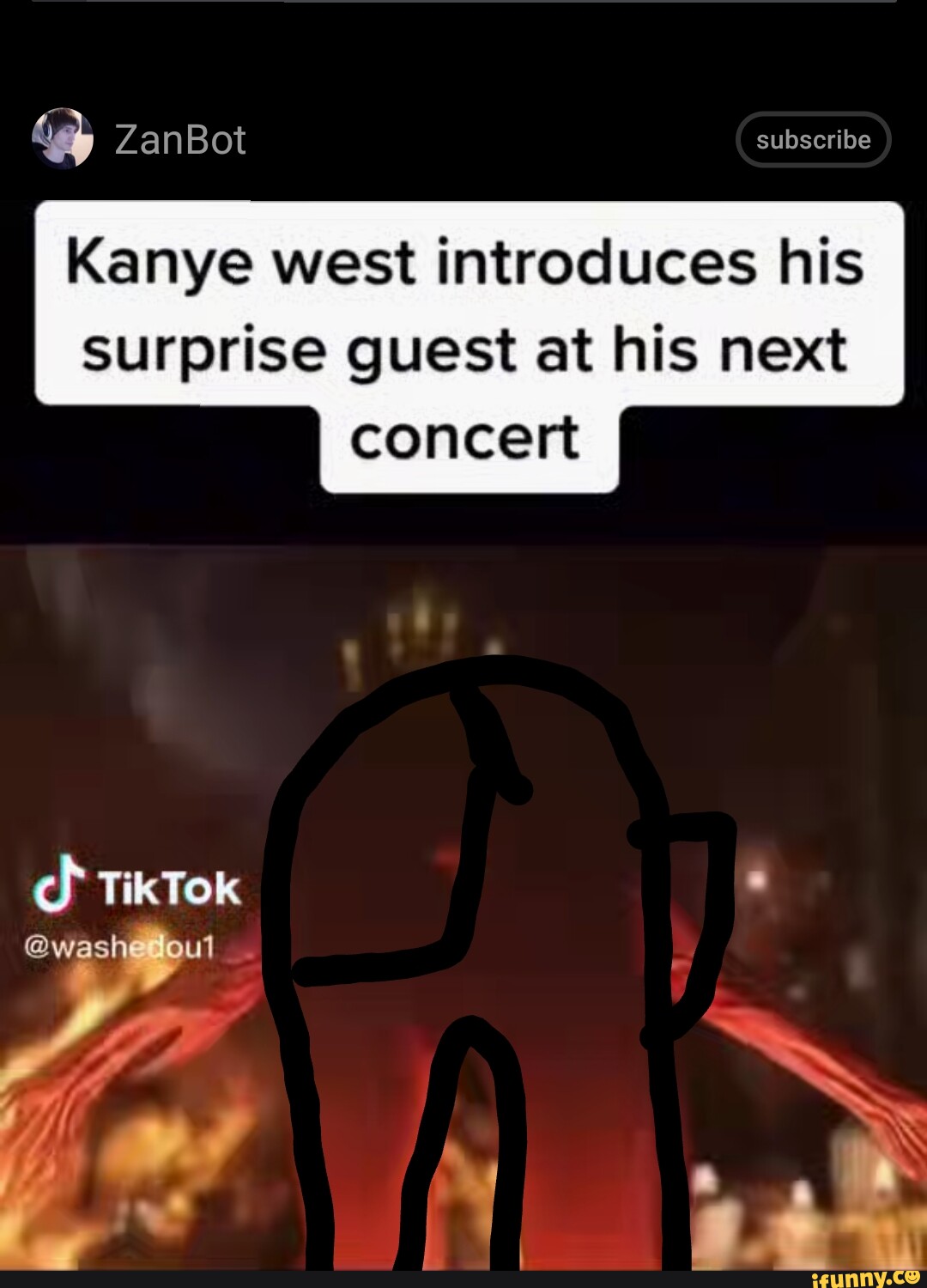 Bot subscribe Kanye west introduces his surprise guest at his next ...