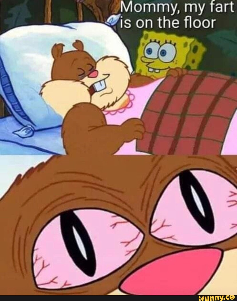 Mommy, my fart is on the floor - iFunny