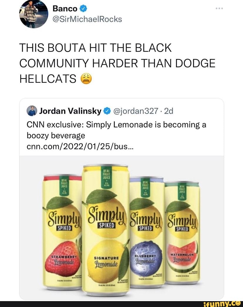 THIS BOUTA HIT THE BLACK COMMUNITY HARDER THAN DODGE HELLCATS @ Jordan ...