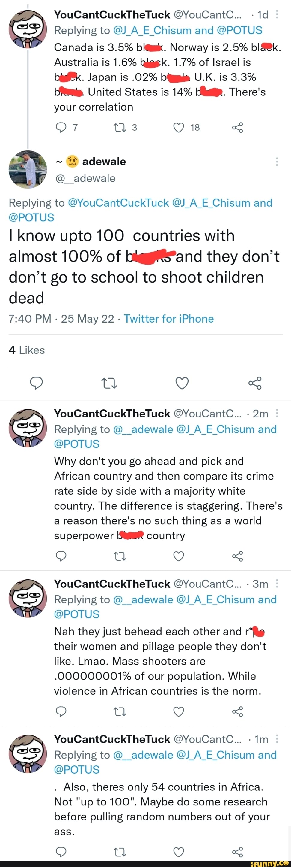 YouCantCuckTheTuck @YouCantC... - Replying to @J_A_E_Chisum and @POTUS ...