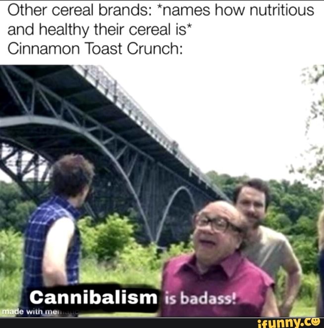 Other cereal brands: *names how nutritious and healthy their cereal is ...