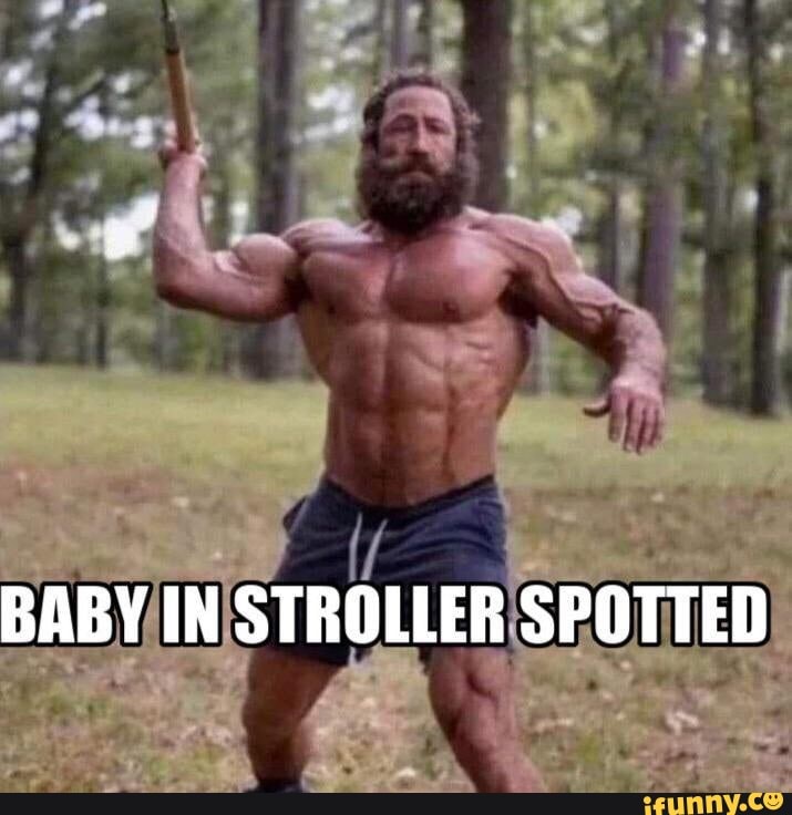 BABY IN STROLLER SPOTTED - iFunny