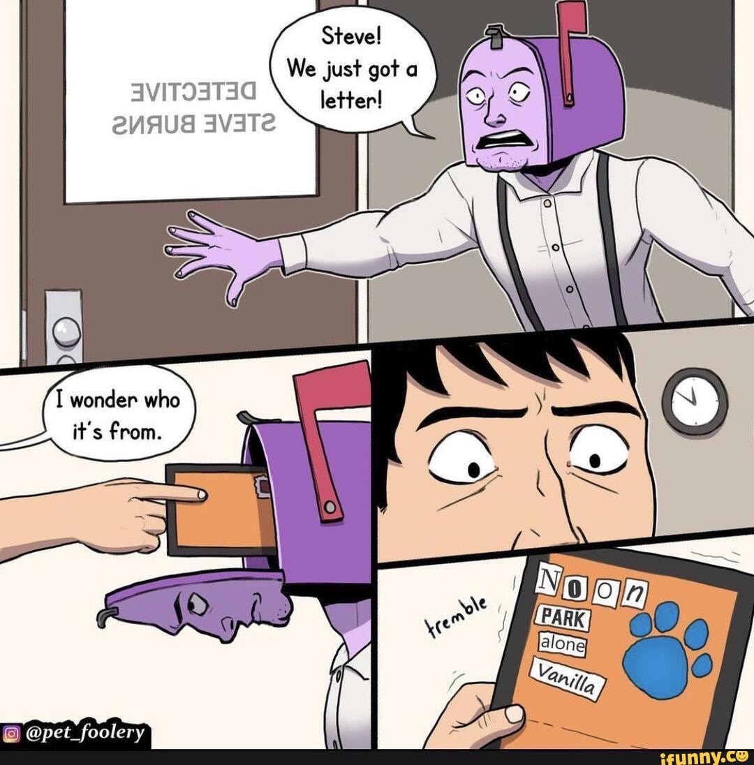 Blue’s Clues by pet_foolery - Steve! We just got a letter! AVATe I ...