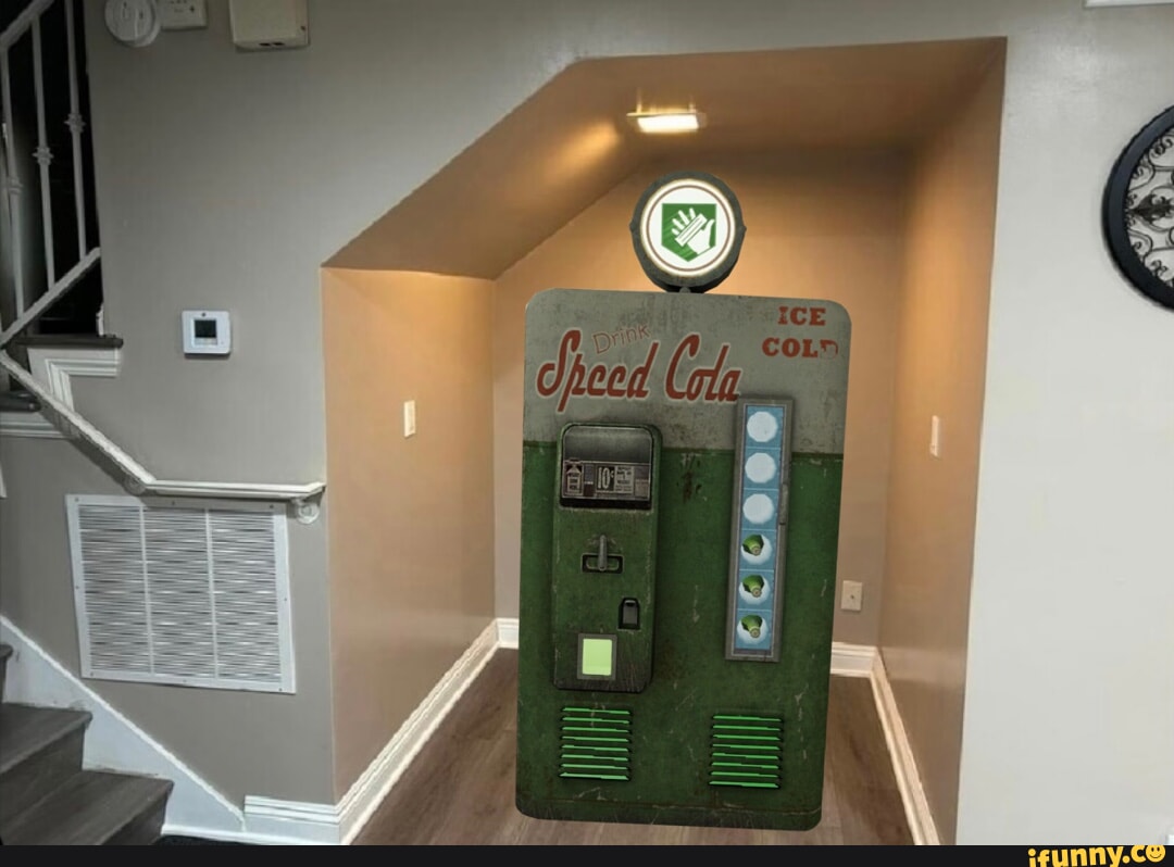 Real Life Speed Cola Machine