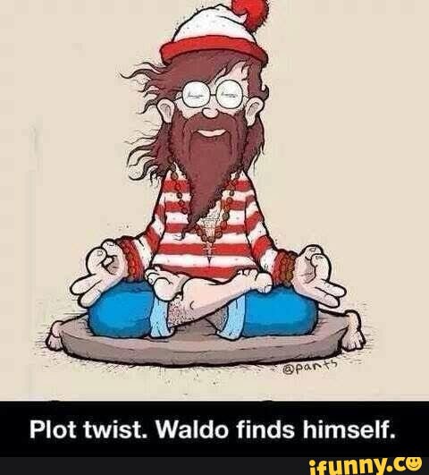 A couple of Waldo memes - Plot twist. Waldo finds himself. - iFunny