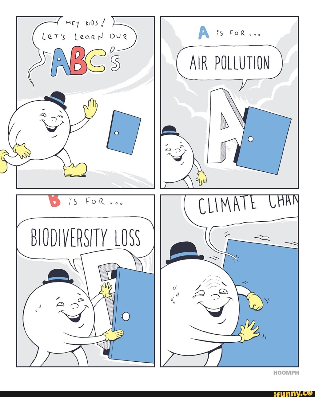 Hey KiDs A FOR AIR POLLUTION BIODIVERSITY LOSS as \ - iFunny
