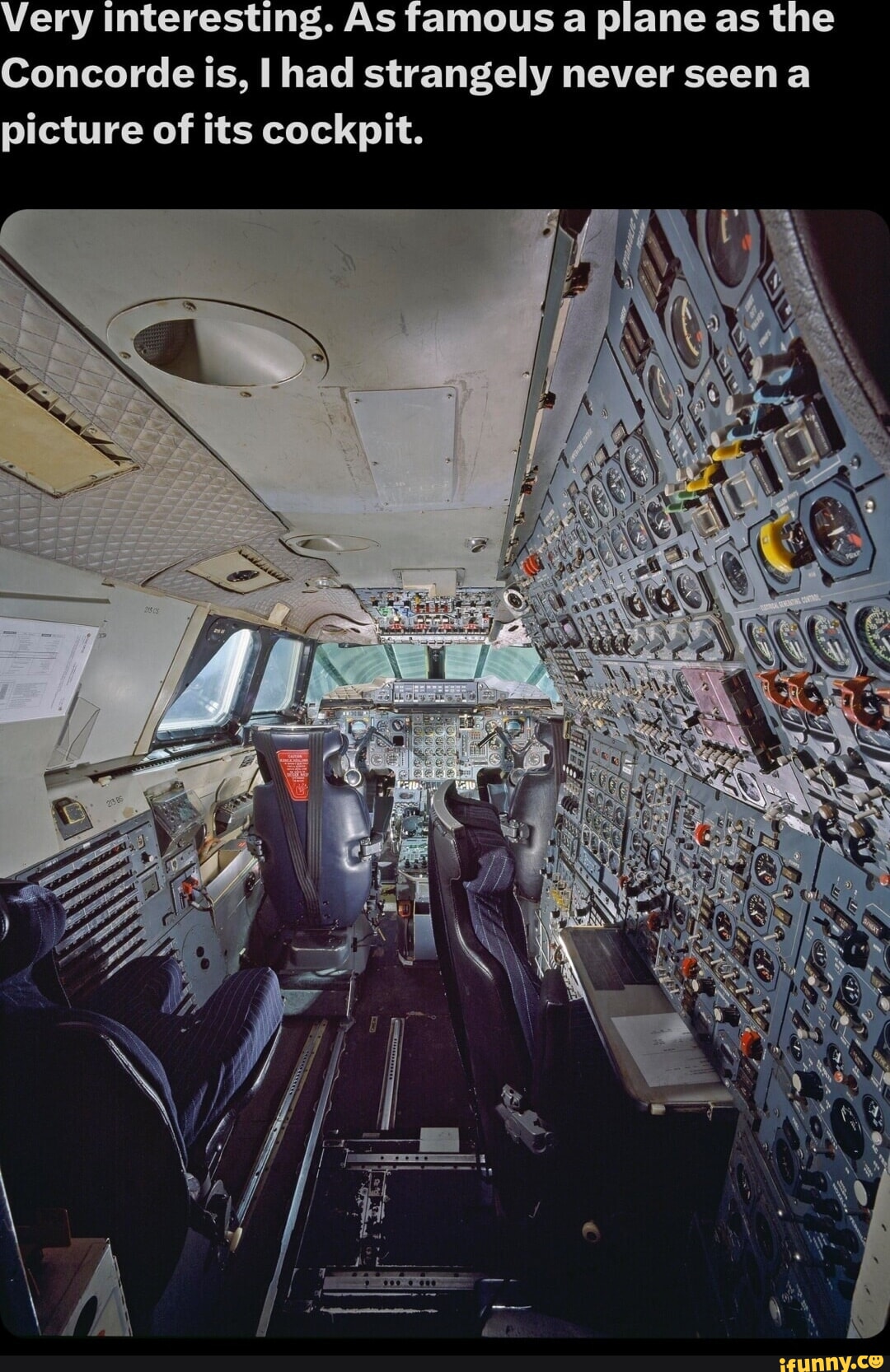 Very interesting. As famous a plane as the Concorde is, I had strangely ...