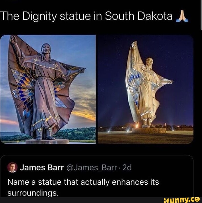 The Dignity statue in South Dakota I James Barr @James_Barr- Name a ...