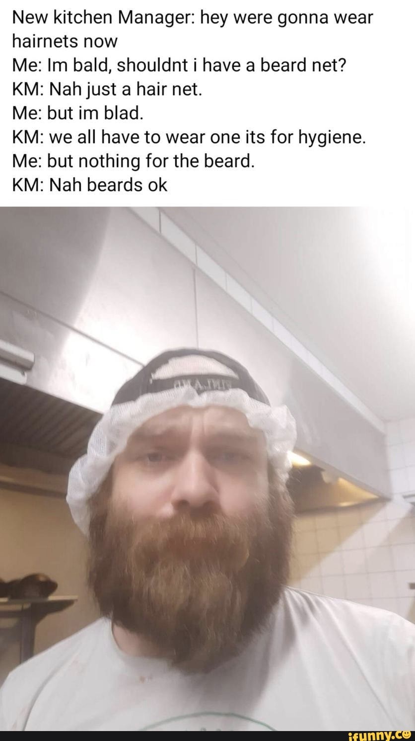Hairnets memes. Best Collection of funny Hairnets pictures on iFunny