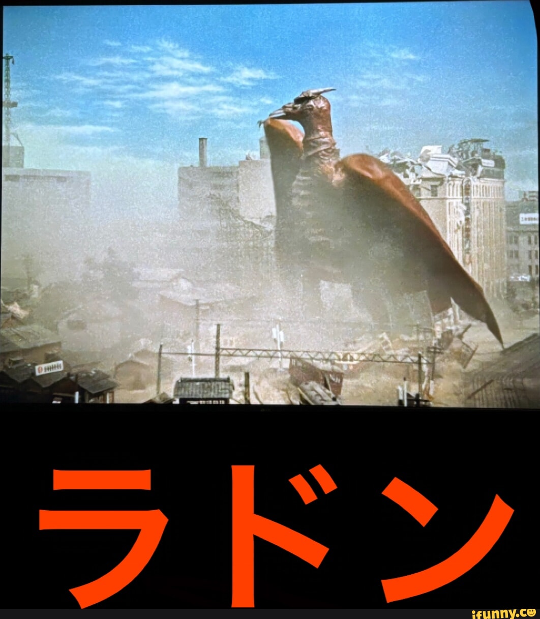 Rodan memes. Best Collection of funny Rodan pictures on iFunny