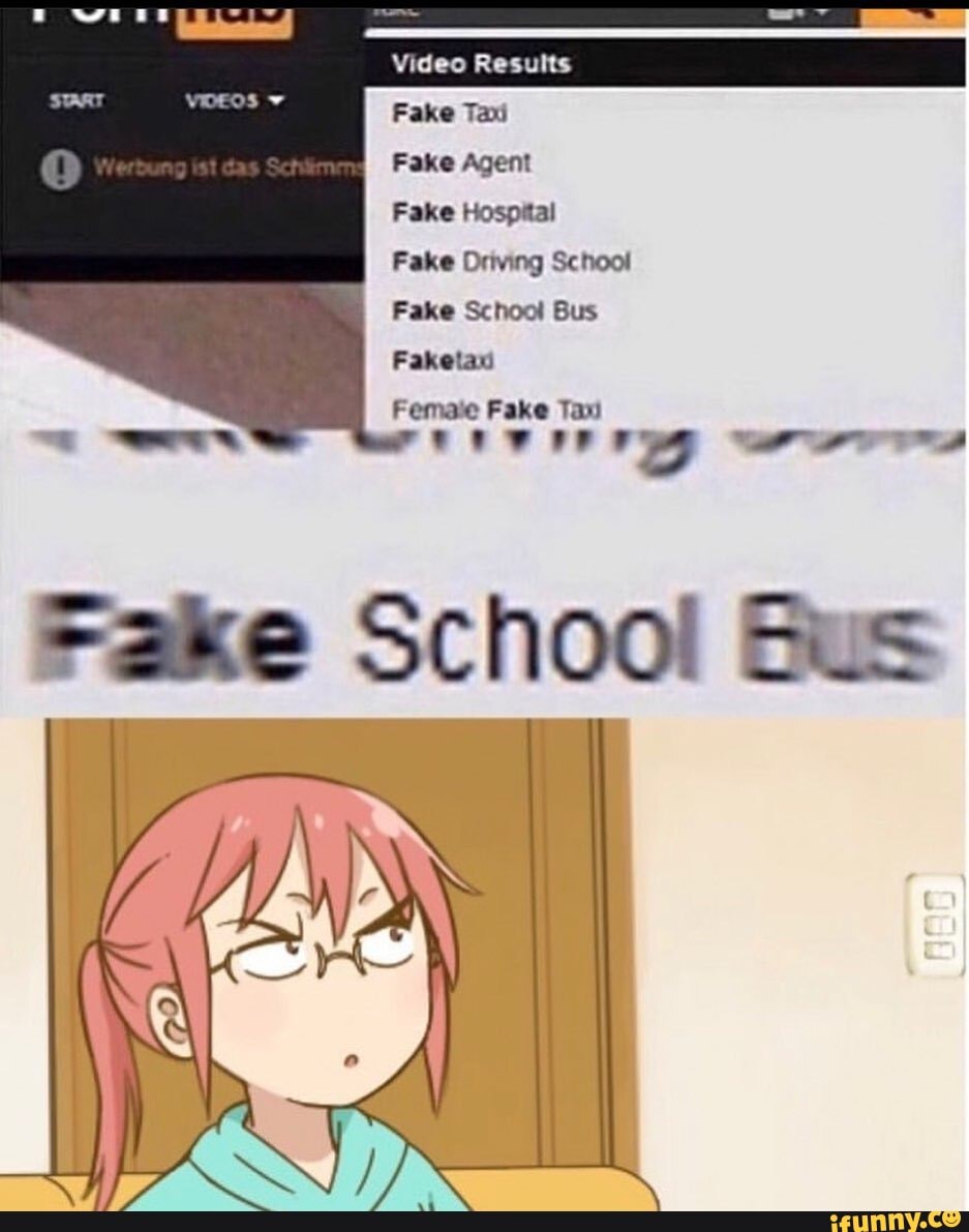 Fake Hospital Fake Driving School Fake School Bus Female Fake Ta ake ...